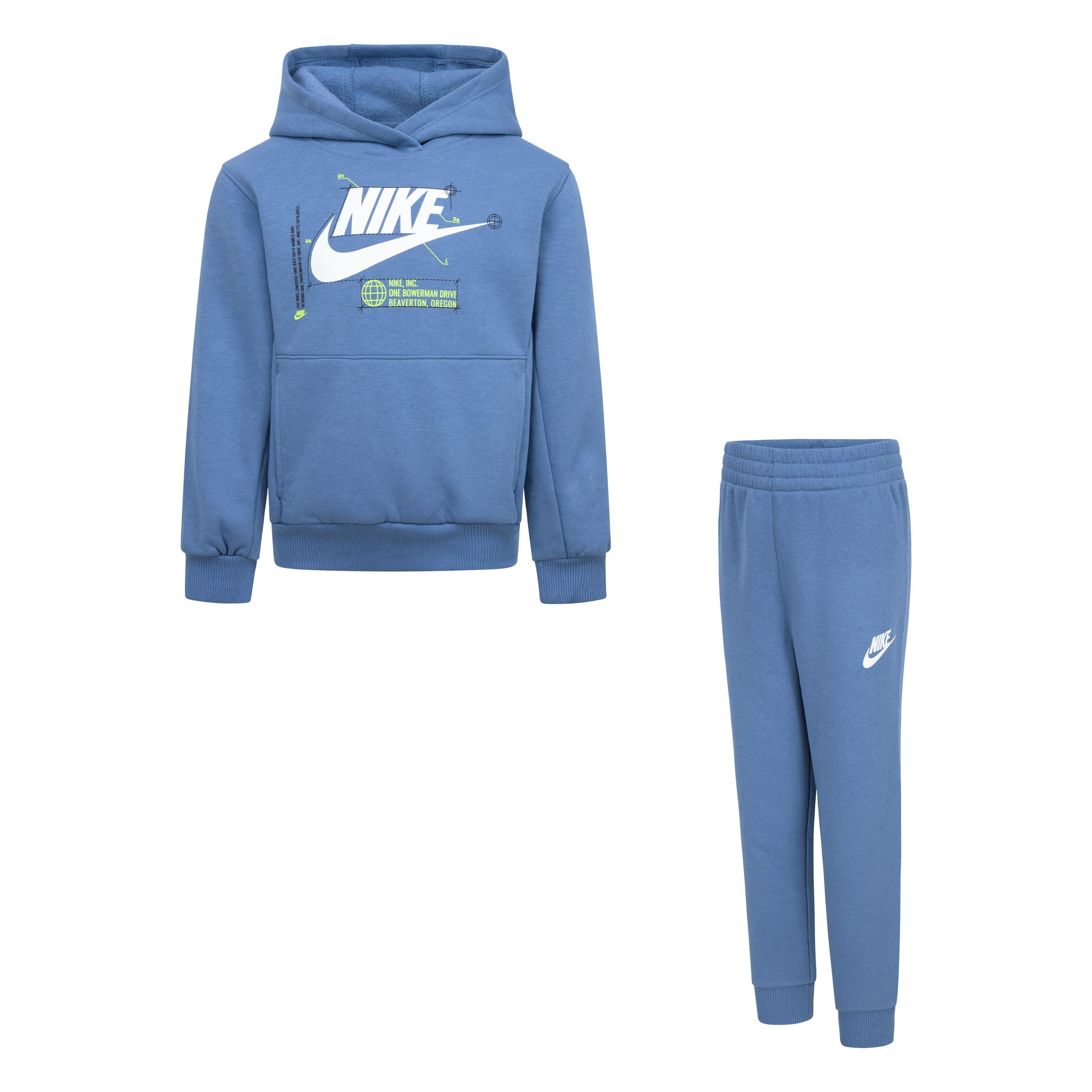 Nike Sportswear Jogginganzug KNB B NSW HBR FUTURA PO PANT S (Set, 2-tlg)